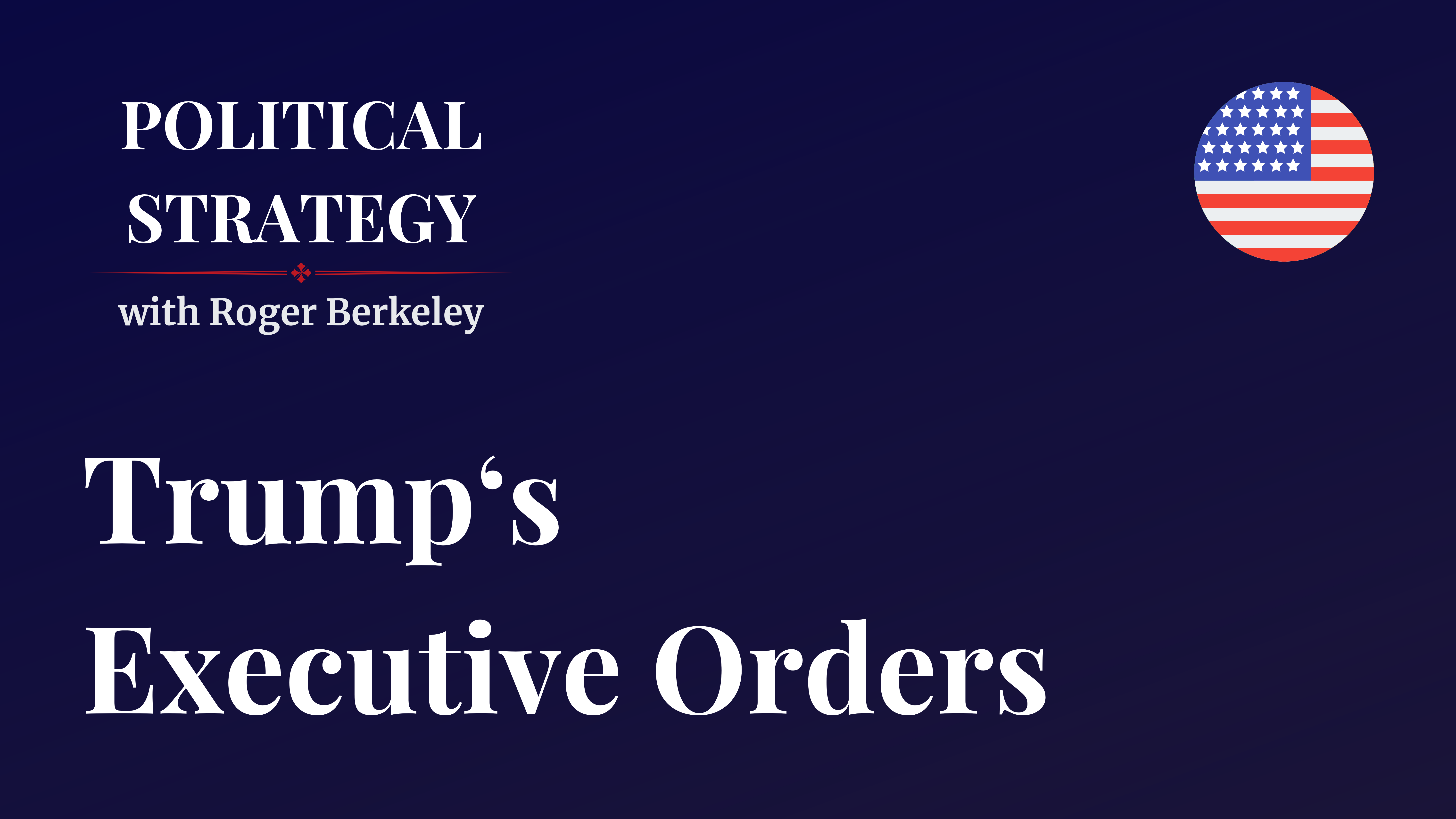 A list of every Executive Order signed on Trump's first day - Birch Lea ...
